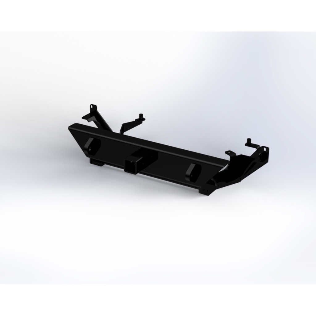 HiJet S210P Front Track Bumper with 2" Receiver - Xpert Accessories